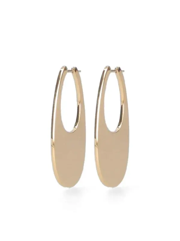 Coperni Large Swipe Earrings - Gold