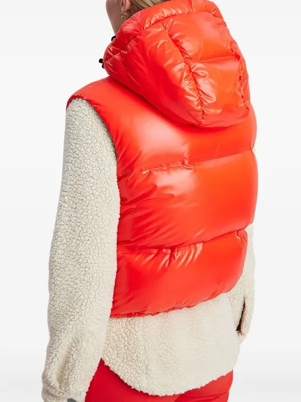 Aztech Mountain Padded Ski Vest - Red