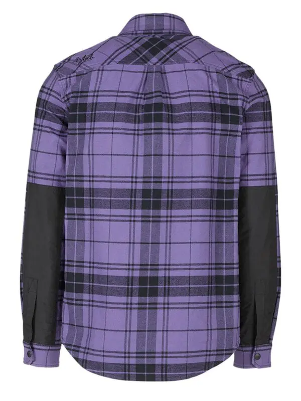 Aztech Mountain Checked Shirt - Purple