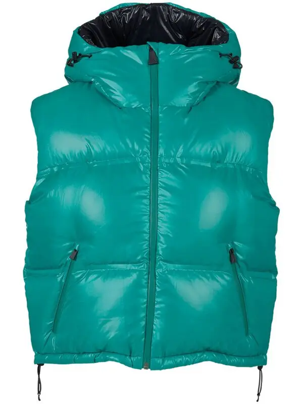 Aztech Mountain Hooded Padded Gilet - Blue