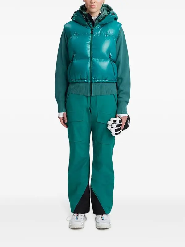 Aztech Mountain Hooded Padded Gilet - Blue