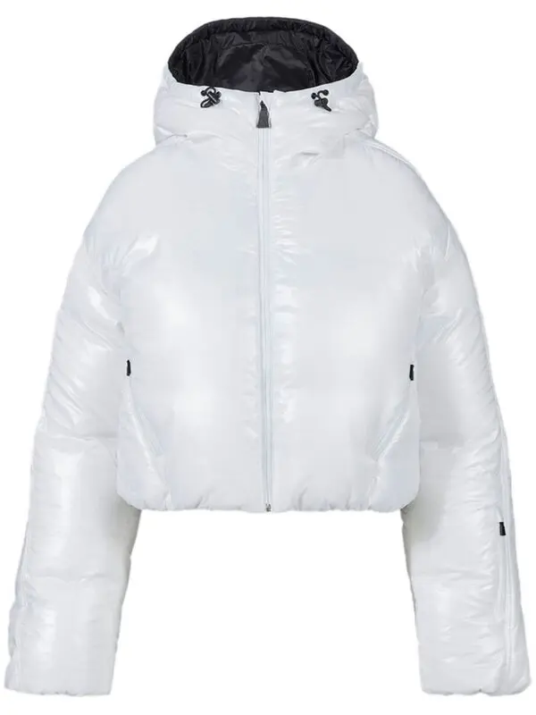 Aztech Mountain Nuke Hooded Jacket - White