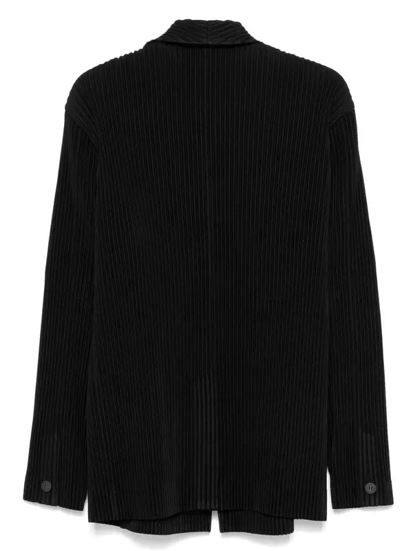 Issey Miyake Plissé Blazer - Black