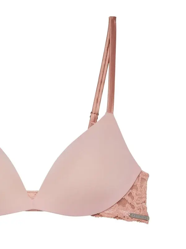 FLEUR DU MAL Charlotte Lace Wireless Push-up Bra - Pink