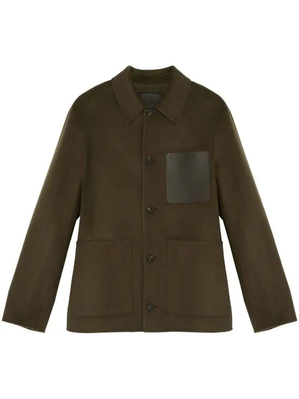 YVES SALOMON Chest-pocket Shirt Jacket