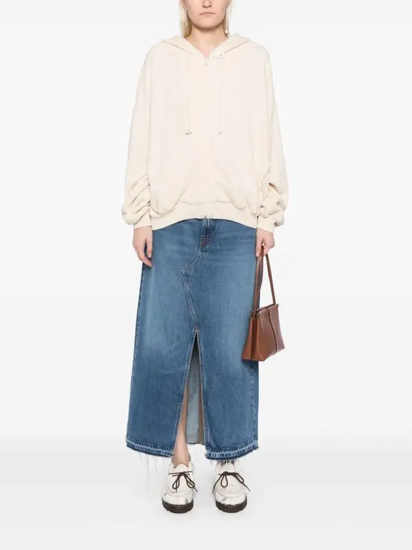 American Vintage Itonay Zip-up Hoodie - Neutrals