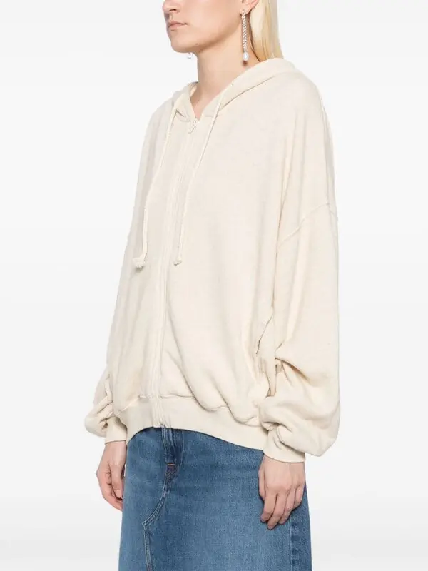 American Vintage Itonay Zip-up Hoodie - Neutrals