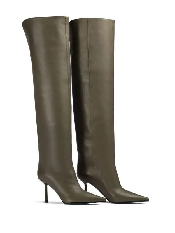 LE SILLA Bella 80mm Boots - Green