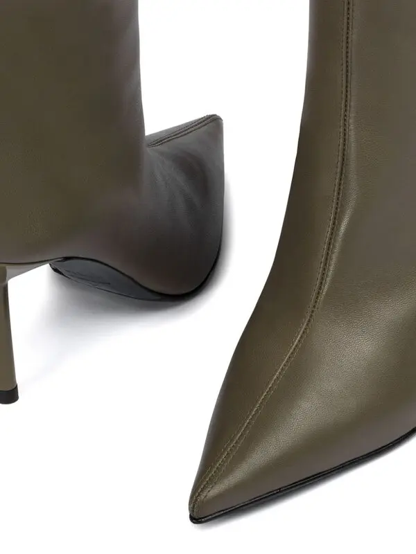 LE SILLA Bella 80mm Boots - Green