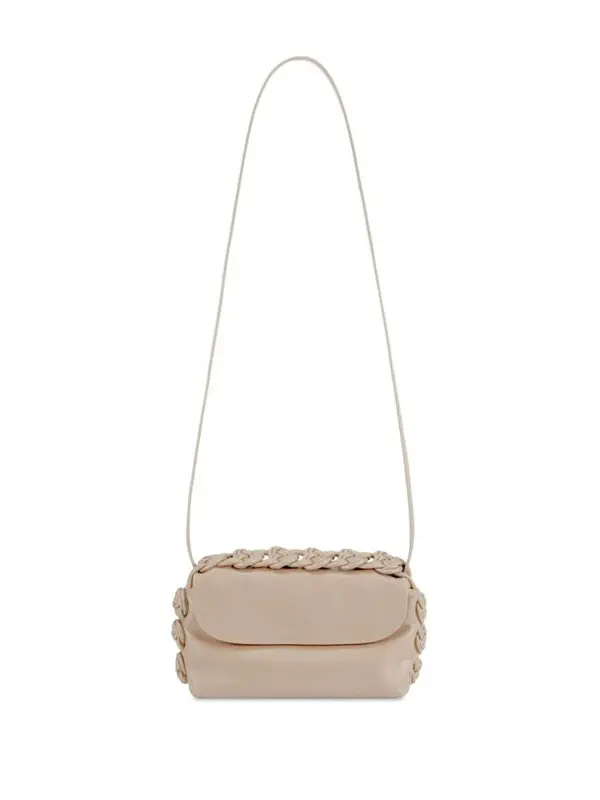 Shanghai Tang Rose Knot Clutch - Neutrals