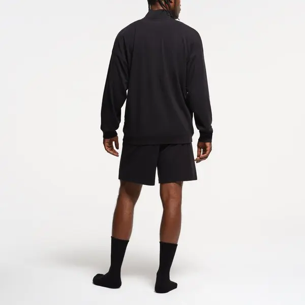 SKIMS Relaxed Quarter Zip Pullover - Obsidian