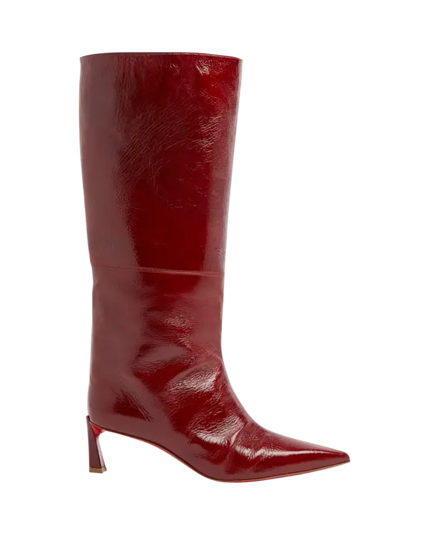 CHRISTIAN LOUBOUTIN - Christian Louboutin Patent Leather Tall Boots