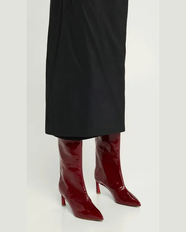 CHRISTIAN LOUBOUTIN - Christian Louboutin Patent Leather Tall Boots
