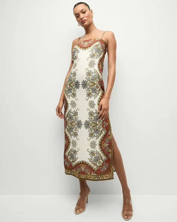 Veronica Beard Petra Linen Dress