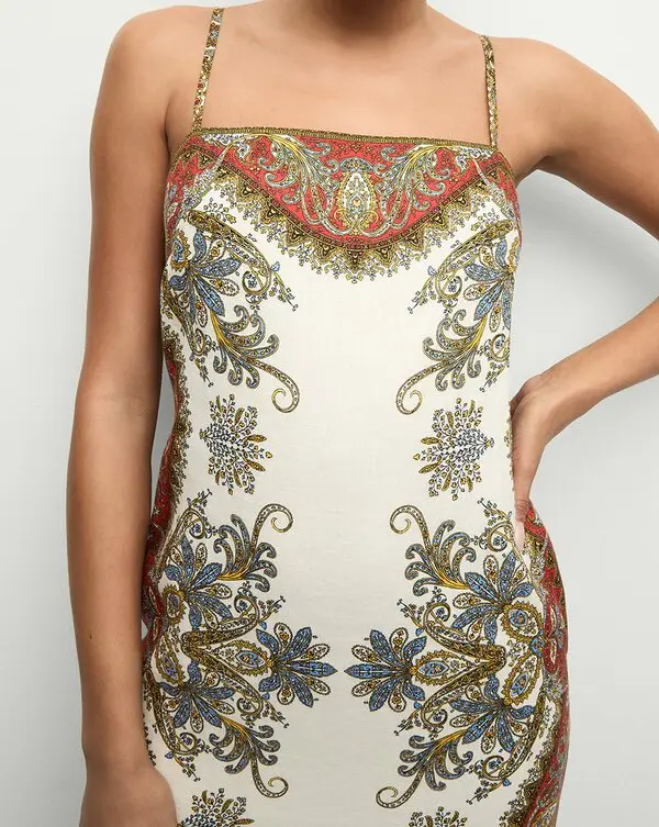 Veronica Beard Petra Linen Dress