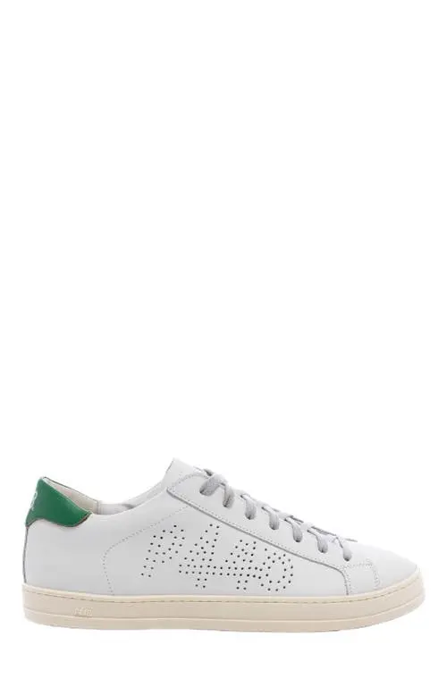 P448 John Sneaker - White-green