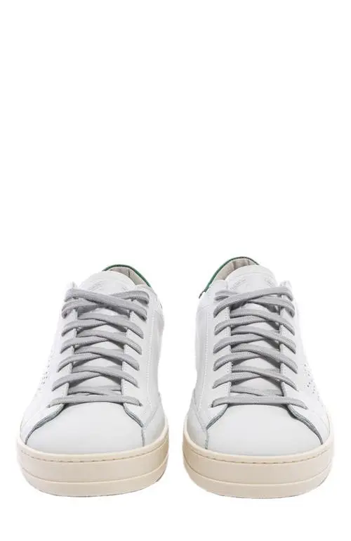 P448 John Sneaker - White-green