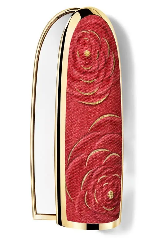 GUERLAIN Rouge G Lipstick Case - Gold & Red