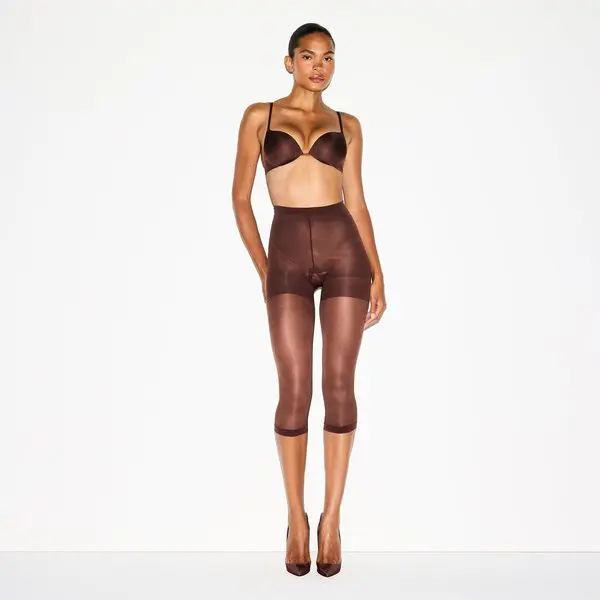 SKIMS Hosiery Shaping Capri Tights - Cocoa