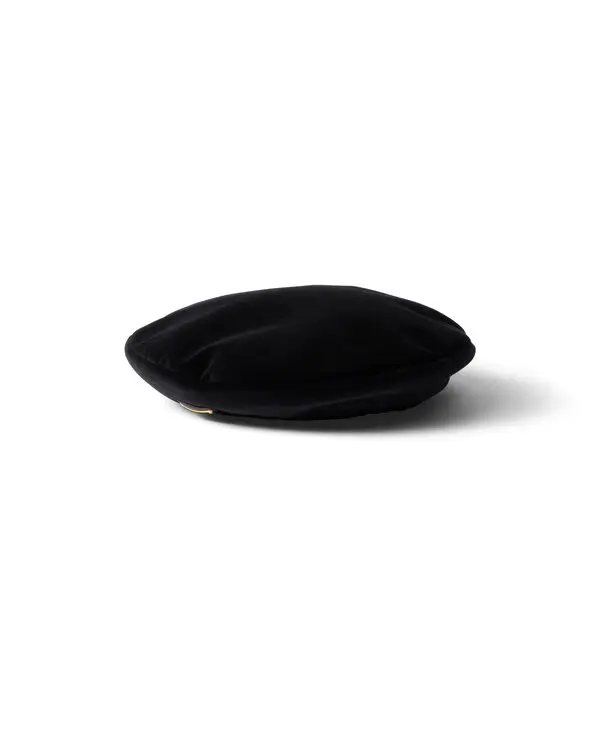 Prada Velvet Beret