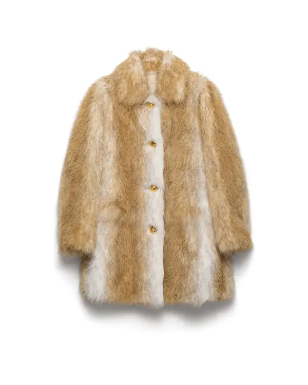 Prada Aspen Coat - Neutral