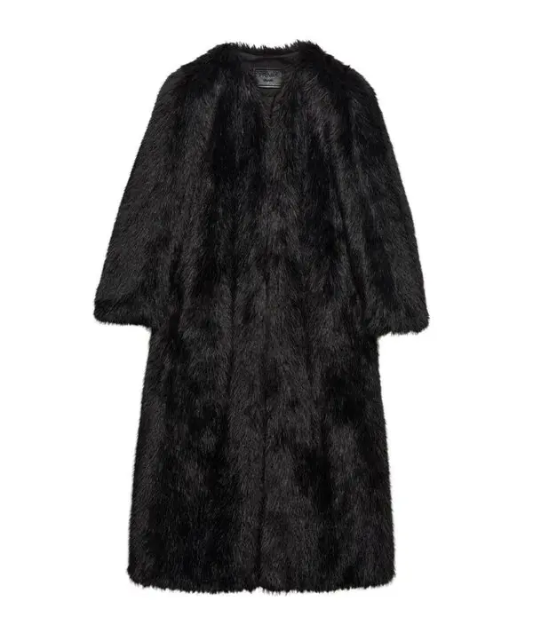 Prada Aspen Straight Fit Coat
