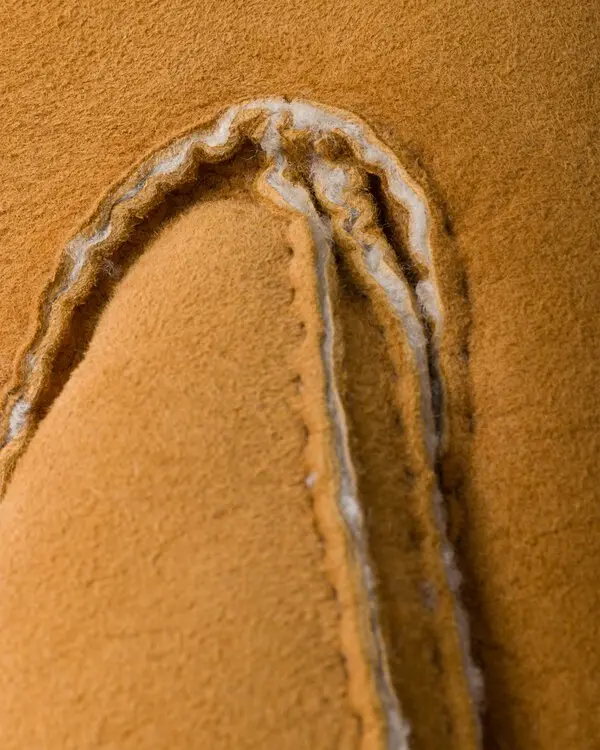 Prada Suede Sheepskin Gloves - Honey