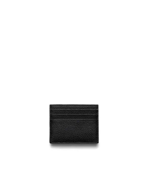 Prada Leather Card Holder - Black
