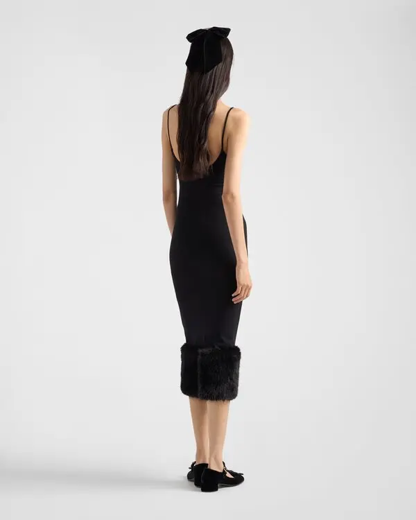 Prada Stretch Jersey Dress