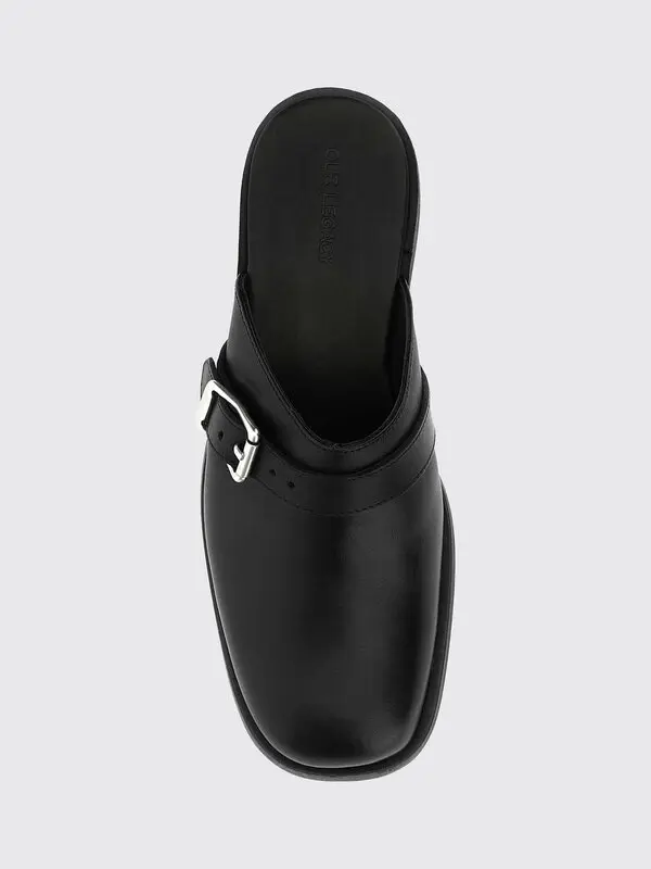 Our Legacy Buckled Clogs