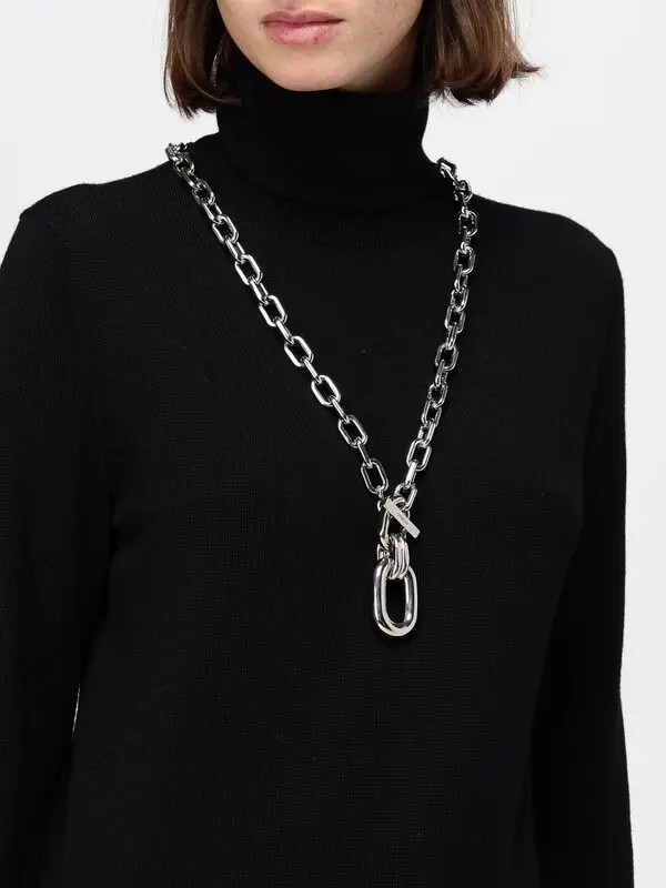 Rabanne Jewel Necklace - Silver