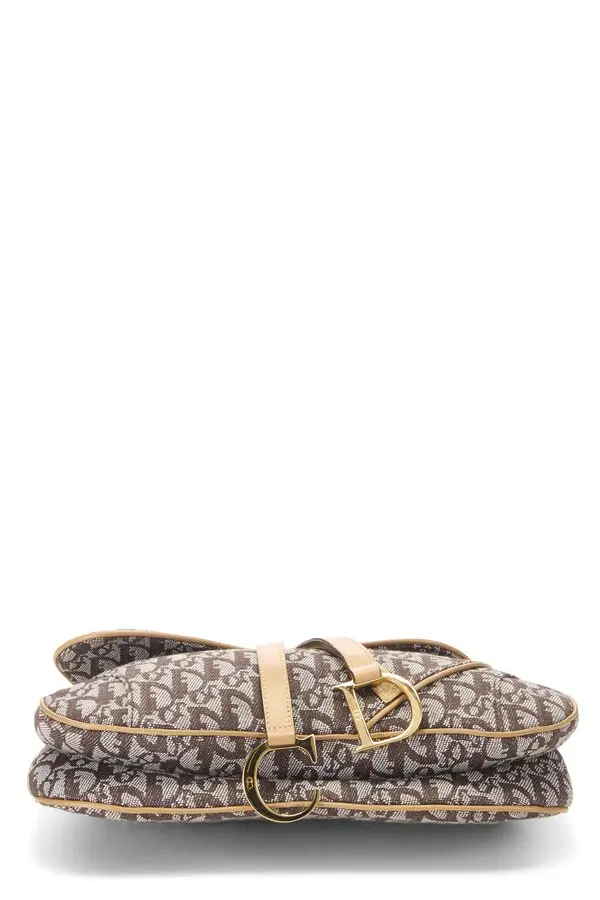 Dior Trotter Canvas Double Saddle Bag