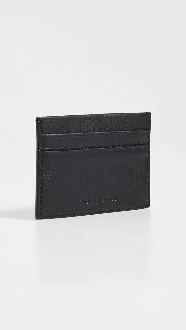Shinola Leather Card Case - Black