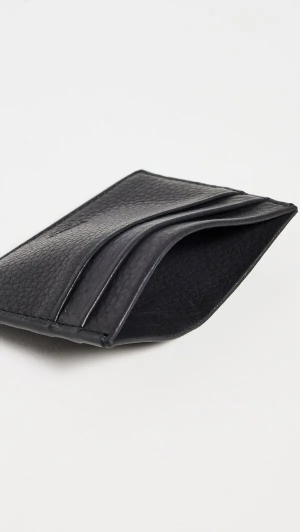 Shinola Leather Card Case - Black