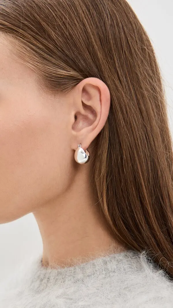 Rachel Comey Baby Keel Hoop Earrings
