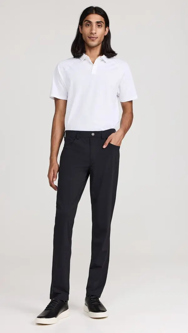 REDVANLY Kent Pull On Trousers 32 - Tuxedo