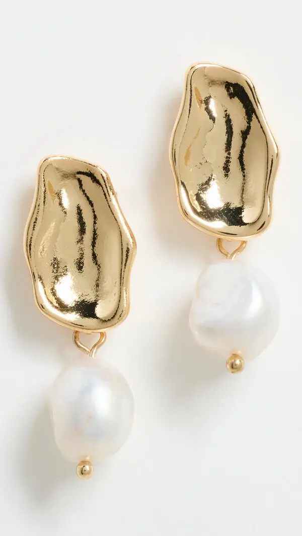 KENNETH JAY LANE Fresh Water Pearl Earrings