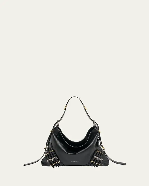Givenchy Voyou Medium Leather Shoulder Bag