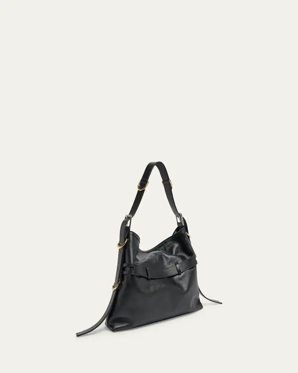 Givenchy Voyou Medium Leather Shoulder Bag