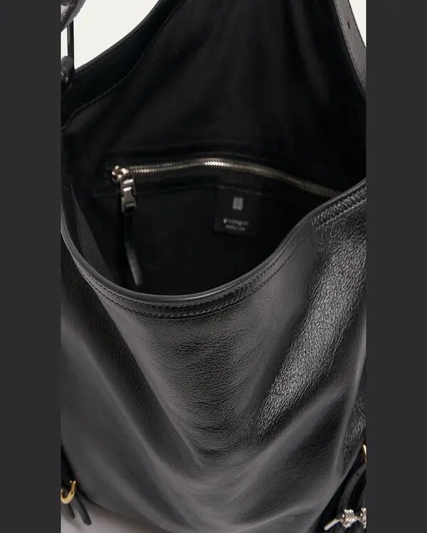 Givenchy Voyou Medium Leather Shoulder Bag