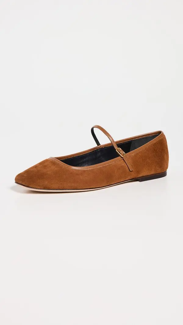 Veronica Beard Ellie Flats - Caramel