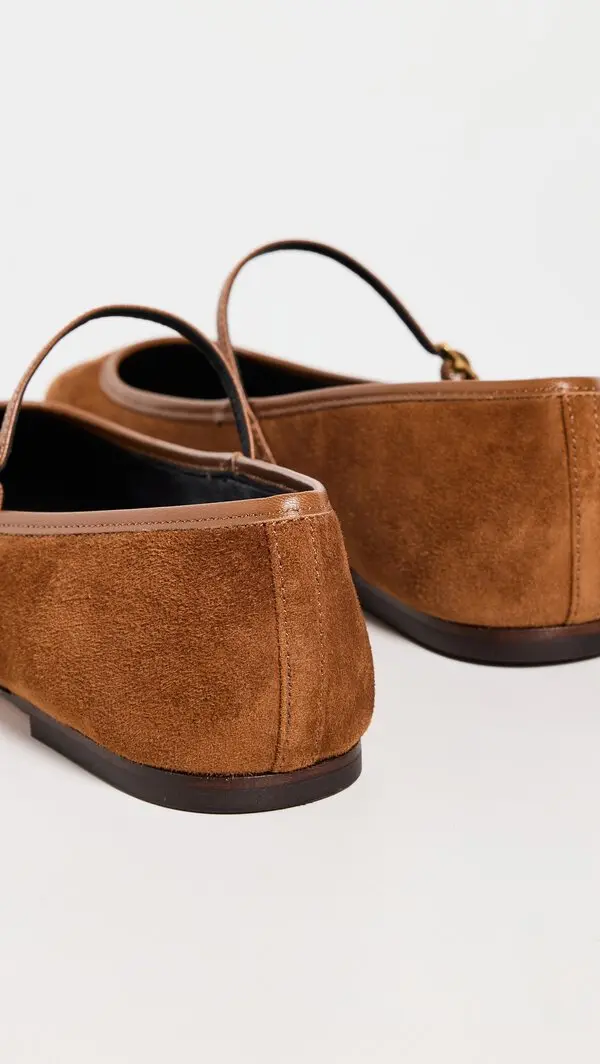 Veronica Beard Ellie Flats - Caramel
