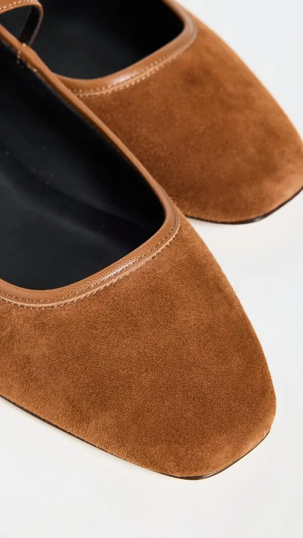 Veronica Beard Ellie Flats - Caramel