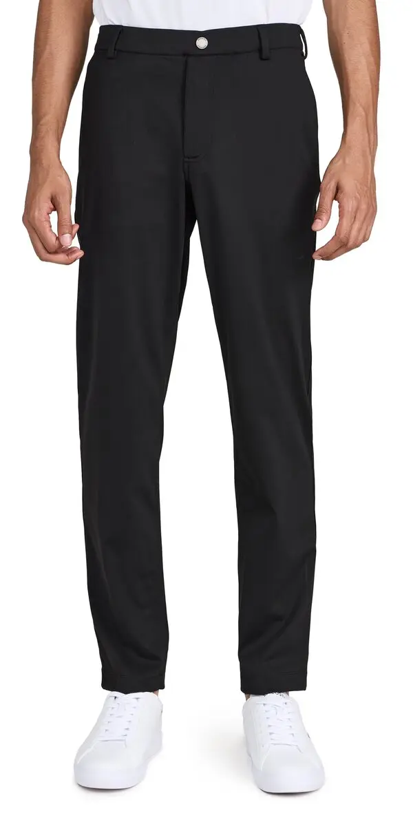 REDVANLY Bradley Pull On Trousers - Tuxedo