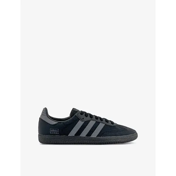 Adidas Samba Og Suede Low-Top Trainers In Core Black Grey Core Bla - 41%  Off | Editorialist