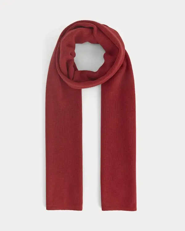 Everlane Cabin Scarf - Berry Red