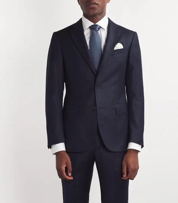 Brioni Cotton Pocket Square
