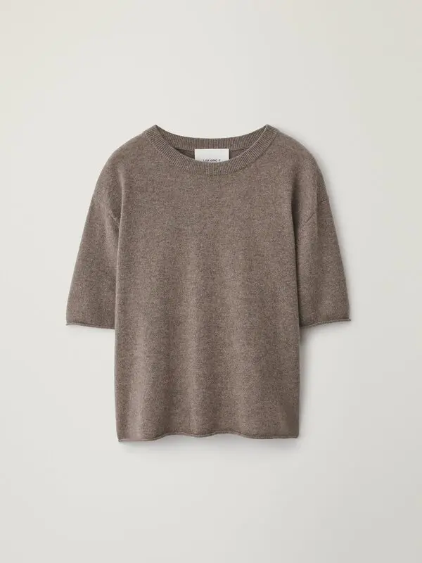 LISA YANG The Cila T-shirt - Truffle