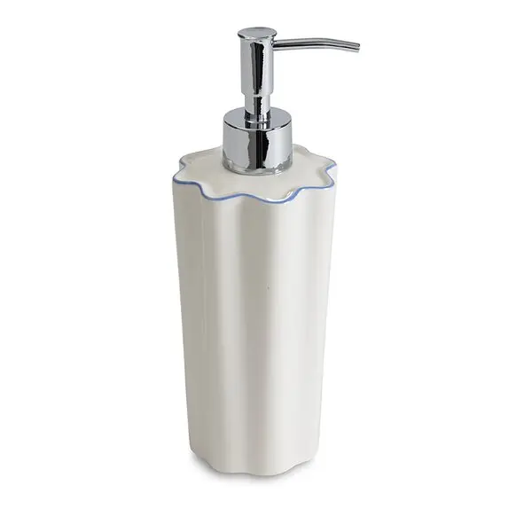 KASSATEX Le Marais Lotion Dispenser - White/ Blue