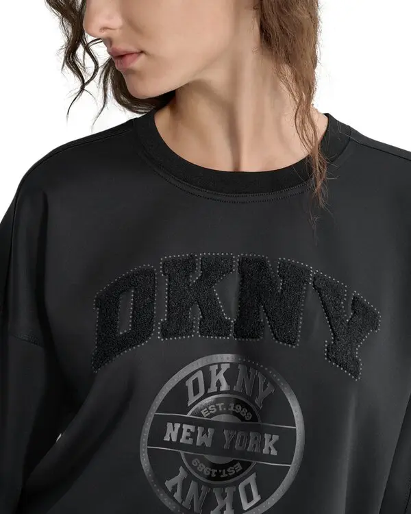 Dkny Varsity Logo Sweatshirt